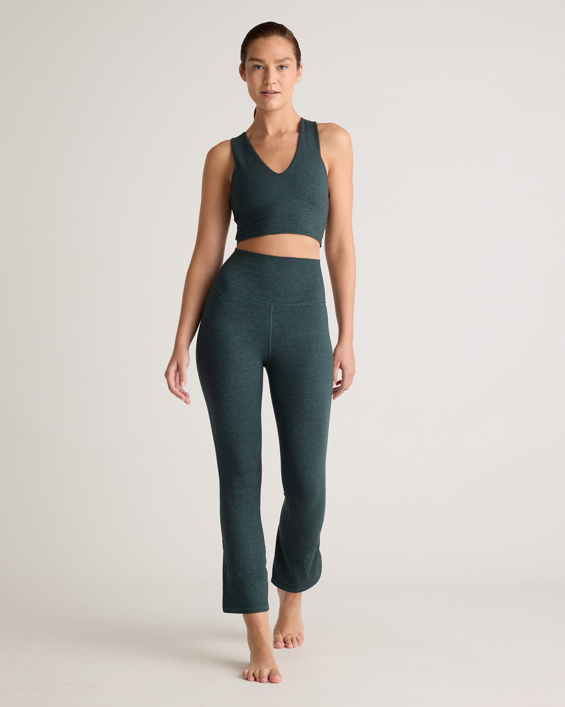 QUINCE Quince Ultra-Soft Cropped Bootcut Pants